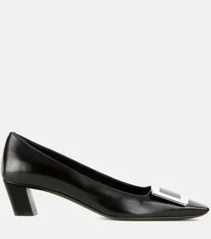 ROGER VIVIER Belle Vivier Leather Pumps