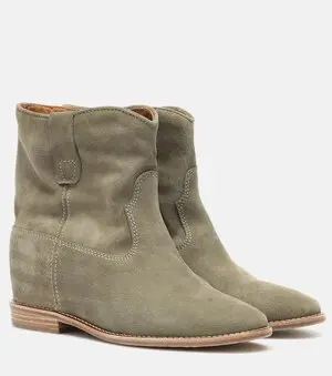 Isabel Marant Crisi Suede Ankle Boots
