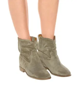 Isabel Marant Crisi Suede Ankle Boots
