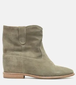Isabel Marant Crisi Suede Ankle Boots