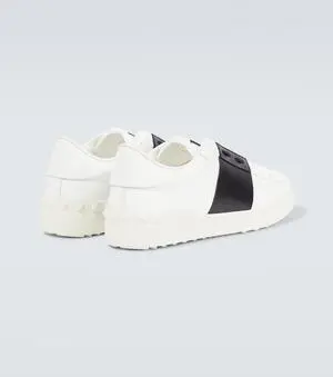 Valentino Garavani Open Leather Sneakers - Multicoloured