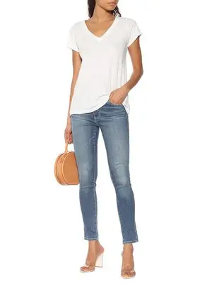 Ag The Legging Mid-rise Skinny Jeans