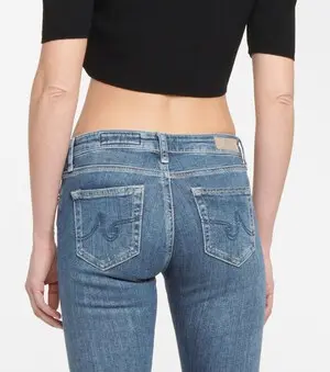 Ag The Legging Mid-rise Skinny Jeans