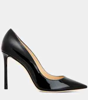 JIMMY CHOO Romy 100 Patent Leather Pumps