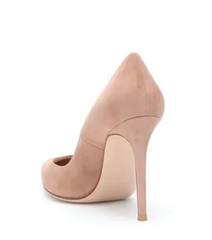 GIANVITO ROSSI 105 Suede Pumps