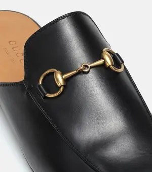 Gucci - Gucci Princetown Leather Slippers