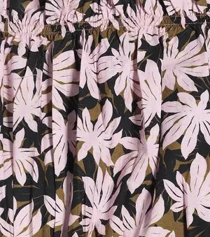 ALEXANDRA MIRO Gypsy Printed Cotton Crop Top