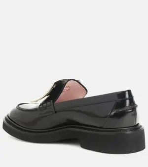 ROGER VIVIER Viv' Rangers Loafers - Black
