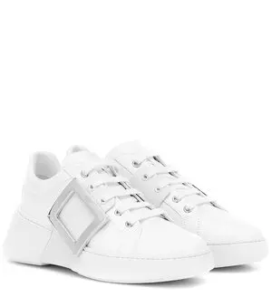 ROGER VIVIER Viv Skate Sneakers - White