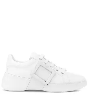 ROGER VIVIER Viv Skate Sneakers - White