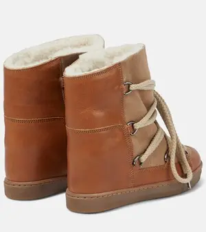 Isabel Marant Nowles Ankle Boots - Beige