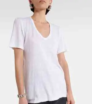 MARANT ETOILE Kranger Linen T-shirt