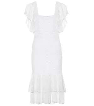 Anna Kosturova Florence Crochet Cotton Dress