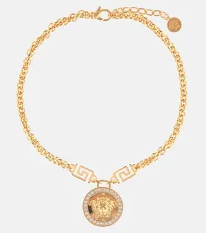 Versace Icon Medusa Pendant Necklace - Gold