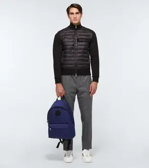 Moncler Monaco Leather Sneakers - White