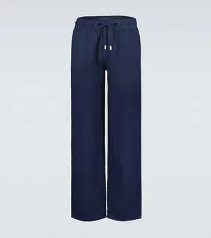 Vilebrequin Pacha Linen Pants - Blue