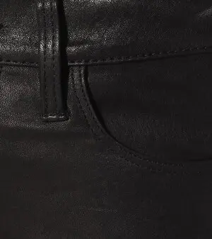 FRAME Le High Skinny Leather Pants