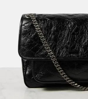 Saint Laurent Niki Medium Leather Shoulder Bag