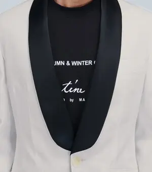 ジャケット・アウター Wales Bonner Strech Cotton Tuxedo Jacket Wales Bonner Stretch-Cotton Tuxedo Jacket In White - 60% Off