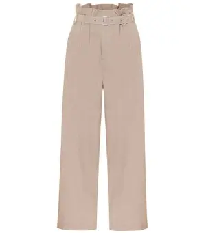 Low Classic Belted Pants For Women