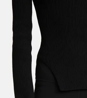 Khaite Maddy Ribbed-knit Top