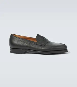 John Lobb Lopez Loafers - Black