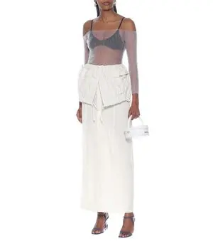 Jacquemus La Jupe Cueillette Maxi Skirt