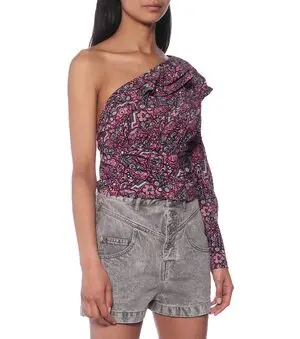 Isabel Marant Étoile Rafiki Stretch-silk Top