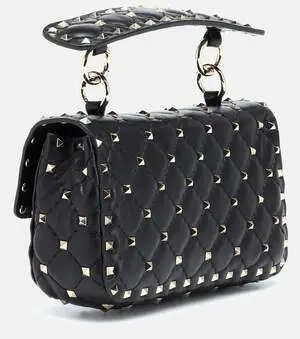 Valentino Garavani Rockstud Spike Small Leather Shoulder Bag