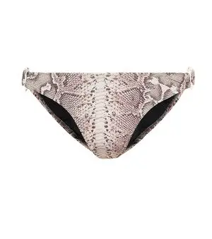 REINA OLGA Rings Bikini Bottom - Beige