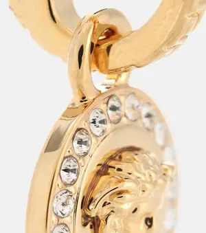 Versace Greca And Medusa Earrings