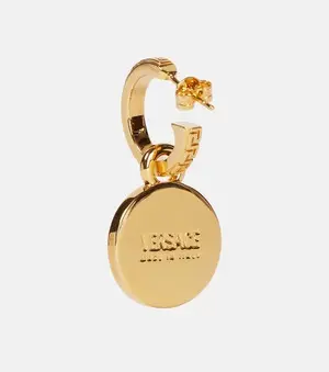 Versace Greca And Medusa Earrings