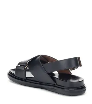 Marni Fussbett Leather Sandals