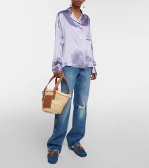 Loewe Small Basket Tote - Neutrals
