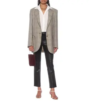 Stouls Jp Twenty Slim Leather Pants - Black