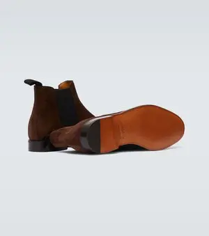 John Lobb Lawry Suede Chelsea Boots