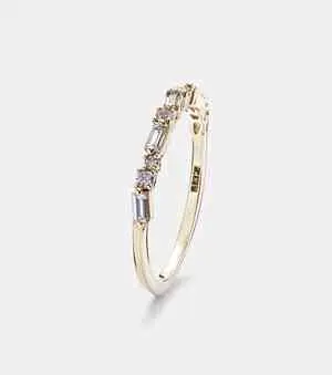 SUZANNE KALAN 18kt Yellow Diamond Ring