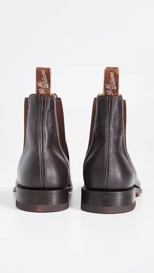 R.m. Williams Classic Leather Chelsea Boots - Chestnut
