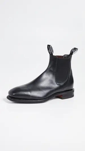R.m. Williams Comfort Leather Chelsea Boots - Black