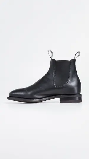R.m. Williams Comfort Leather Chelsea Boots - Black