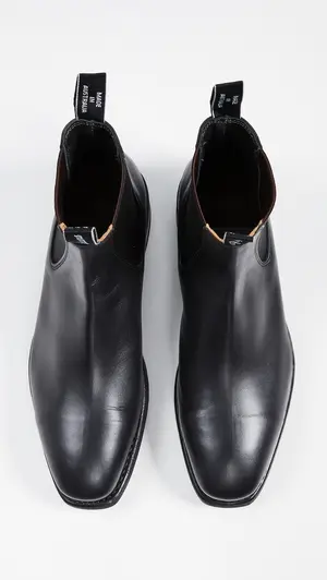 R.m. Williams Comfort Leather Chelsea Boots - Black