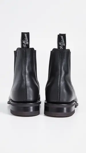 R.m. Williams Comfort Leather Chelsea Boots - Black