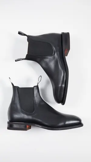 R.m. Williams Comfort Leather Chelsea Boots - Black