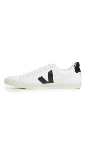 VEJA Esplar Leather Sneakers - Extra White/black