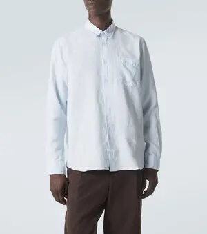 Vilebrequin Caroubis Linen Shirt - Blue