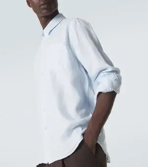 Vilebrequin Caroubis Linen Shirt - Blue