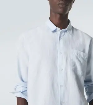 Vilebrequin Caroubis Linen Shirt - Blue