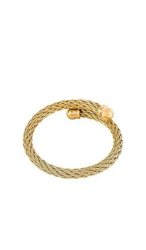 ELLIE VAIL JEWELRY Anya Wire Bracelet In Metallic