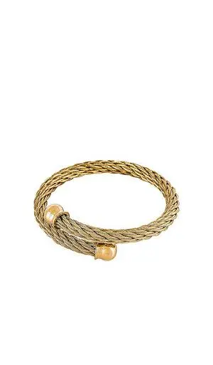 ELLIE VAIL JEWELRY Anya Wire Bracelet In Metallic