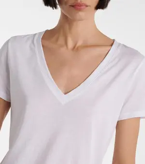 Vince Cotton-jersey T-shirt - White